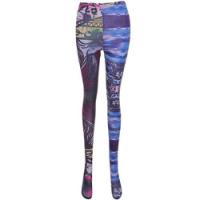 China 2021 summer women new fashion pants colorful printed high waist tight lift the hips casual sports pantyhose for sale