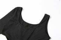 China New the autumn women long sleeve gym wear high waist and sexy butt filt hollowed-out tight yoga set sport jumpsuits for sale