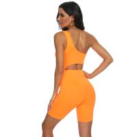 China summer new women  sexy openwork slim rompers ladies fashion  bodysuit one shoulder jumpsuit sport suit ems for sale