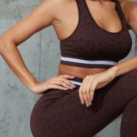 China Women Seamless 2Pcs Yoga Set Workout fitness Clothes Sports Bra set Sleeveless Crop Tops and yoga Leggings sport suit ems for sale