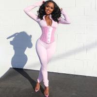 China new autumn women yoga wear sexy long fitness clothing one piece sportswear sports  jumpsuit sport suit ems for sale