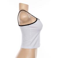 China new fashion tie-dye color butterfly printed  slim crop top women summer tank for sale