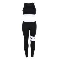 China Female Sports Suit Women contracted sportswear  Running Leggings Fitness Clothing Yoga Set Gym Jogging Sets for sale