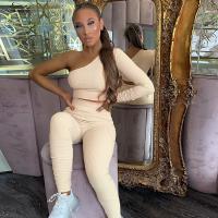 China New Arrival Long Sleeves crop Top Seamless Activewear Breathable sportswear solid color Yoga sets sport suit girls clothing for sale