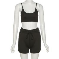 China 2021 new summer High Elasticity Solid Color Comfortable Women Sportswear Breathable Fitness sports Sets for sale