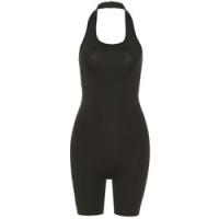 China 2021 summer Solid color Sport Running Halter Sleeveless Backless Skinny Rompers High Quality Women Workout Yoga Sets for sale