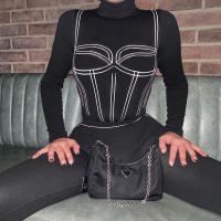 China 2021 New arrivals spring women's fashion solid color line long sleeve crop tops high waist yoga pants women two piece sports set for sale