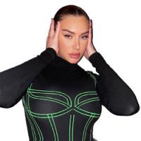 China 2021 New arrivals spring women's fashion solid color line long sleeve crop tops high waist yoga pants women two piece sports set for sale