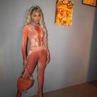 China Wholesale Custom Women dot Yoga Set Slim Long Sleeve sports Suit Ladies Workout fitness clothes Print Sportswear for sale