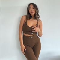 China Wholesale new Comfortable breathable fabric workout suit fitness running clothing sexy yoga sets for women 2 piece for sale