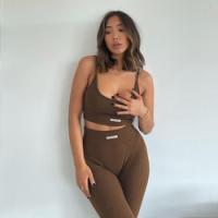 China Wholesale new Comfortable breathable fabric workout suit fitness running clothing sexy yoga sets for women 2 piece for sale