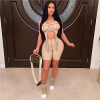 China 2022 summer sportswear Women fashion Reverse wear design Fitness Gym Wear Workout Suit Sport High Waist Shorts Yoga Set for sale