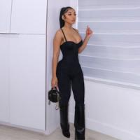 China Workout Clothes Women one Pieces Yoga Sports Suits sexy Condole belt High Waist Fitness trousers Running Sportswear for sale