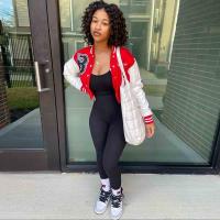 China New summer fashion trend Jumpsuit women sexy slim sports yoga set low-cut hip lift one-piece trousers wholesale for sale