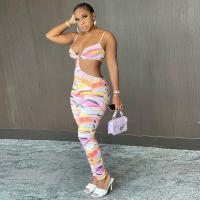 China 2021 New Style Seamless Butt Lift Yoga Set Sexy Sling One-piece sportswear for Women Gym wear Fitness clothes yoga set for sale