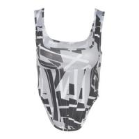 China female new sexy low-cut sportswear sleeveless short halter tops tighten waist thin small vest fishbone gym wear summer 2022 for sale