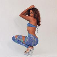 China female summer sexy hollow-out hanging neck sportswear lace-up buckle one-piece yoga set high waist tight fitness swimwear for sale