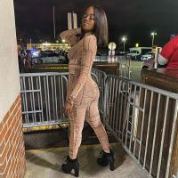 China women new sexy net gauze perspective one-piece yoga set digital print gym wear tighten waist binding jumpsuits for sale