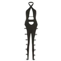 China women sexy hollow-out sleeveless sportswear tight casual jumpsuits hanging neck gym wear high waist one-piece yoga set for sale