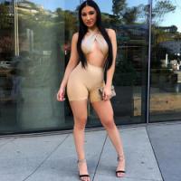 China 2021 High Quality Summer 2 Piece Gym Clothing Seamless Sexy Solid Color Yoga Set Scrunch Butt Shorts sports Sets for sale