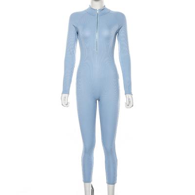 China Women sexy Bodysuit Yoga Jogger Pants Sexy Ladies Jumpsuit Workout Wear for sale