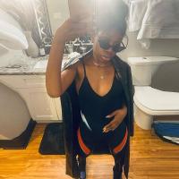China 2021 spring Hot sale New comfortable Backless streetwear one piece jumpsuit women printed Sleeveless slim yoga set for sale