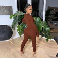 China Wholesale hot sales new design sexy hollow out bandage nightclub apparel women one piece jumpsuits fitness clothes for sale