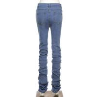 China 2021 hot sell women new summer  high waist pants tight street shoot comfortable and casual yoga sportswear ladies jeans pants for sale
