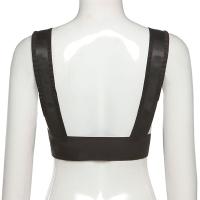 China 2021 hot sales summer ladies new V-neck  sexy backless vest solid color crop tops sleeveless short T-shirts for sale