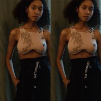 China 2021 women sexy short crop tops new print sleeveless casual streetwear ladies sportswear fashion irregular hem tank crop top for sale