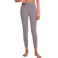 China Wholesale spring and summer new custom solid color running yoga pants tight high waist leggings for women for sale