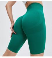 China Wholesale ladies Summer new solid color five-point pants Pilates sports fitness Leggings custom yoga pants for sale