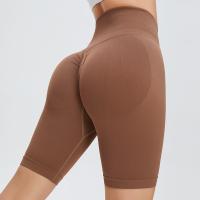 China Hot selling yoga pants new high waist running fitness sports Leggings breathable shorts women in stock for sale