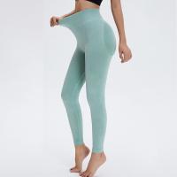 China Hot selling New high waist fitness pants tight butt lift running sports skin-friendly yoga pants women's trousers for sale