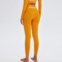 China New products seamless fitness pants peach hip lift yoga pants women tight skin-friendly sports trousers for sale