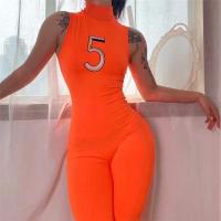 China Hot selling custom workout sports jumpsuit women slim sexy style Tight trousers fitness wear sets for sale