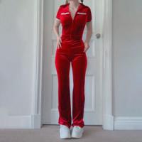 China Wholesale Custom Women Fashion Yoga Set Solid Color Velvet High Waist Hip Lift Tight Straight Casual yoga Pants Suit Ladies one for sale