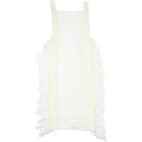 China Wholesale Custom Women Sexy Hollow out Sling Knitted Solid Color High Waist Ladies Fitness clothes Outdoor casual tassel Dress for sale