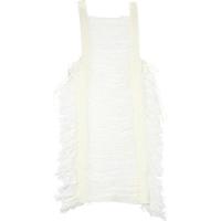 China Wholesale Custom Women Sexy Hollow out Sling Knitted Solid Color High Waist Ladies Fitness clothes Outdoor casual tassel Dress for sale