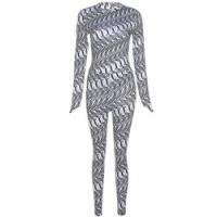 China Wholesale Custom Women Ruched Butt Yoga Set Print Tight One-piece Top High Waist Pants Casual Suit Ladies Workout Sportswear for sale