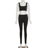 China Wholesale New design women two pieces sports set seamless yoga leggings and bra ladies solid color yoga set for sale