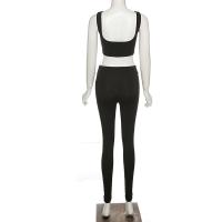 China Wholesale New design women two pieces sports set seamless yoga leggings and bra ladies solid color yoga set for sale