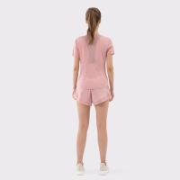 China High Quality women short sleeve Yoga set Sexy Shorts Two Piece Sport set Women solid color sportswear in stock for sale