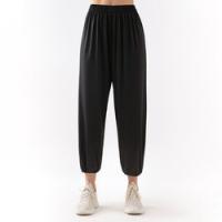 China 2021 new summer thin ice silk casual women's pants running sports outdoor fitness loose breathable custom yoga pants for sale