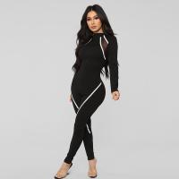 China Top-rankingOne-Piece Yoga Set Women Sexy Stitching Zipper Jumpsuits Yoga Pants Fitness Workout Sport wear Running Leggings for sale