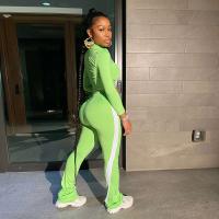 China Custom fitness clothing women gym long sleeve yoga set running leggings sports sets for sale