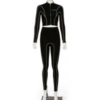 China High Quality Quick Dry Sportswear Women Long Sleeve Yoga Fitness Set Women Authentic Sportswear for sale