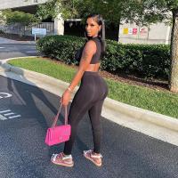 China new design Fitness Compression clothes Women Gym wear yoga Leggings sports Bra yoga Pants Sexy Tight Fashion Sportswear for sale