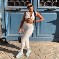 China new design Fitness Compression clothes Women Gym wear yoga Leggings sports Bra yoga Pants Sexy Tight Fashion Sportswear for sale