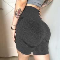 China New design Female Plain Color Butt Lifting Women Yoga Short Pants High waist Gym Shorts leggings for women for sale